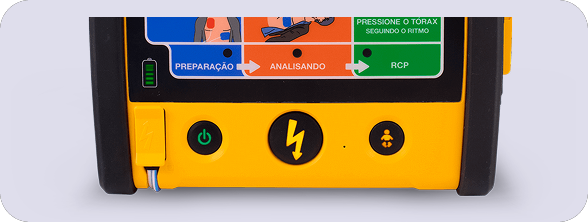 DEA Easyshock | Desfibrilador Automático da Toth Lifecare com Monitoramento ECG